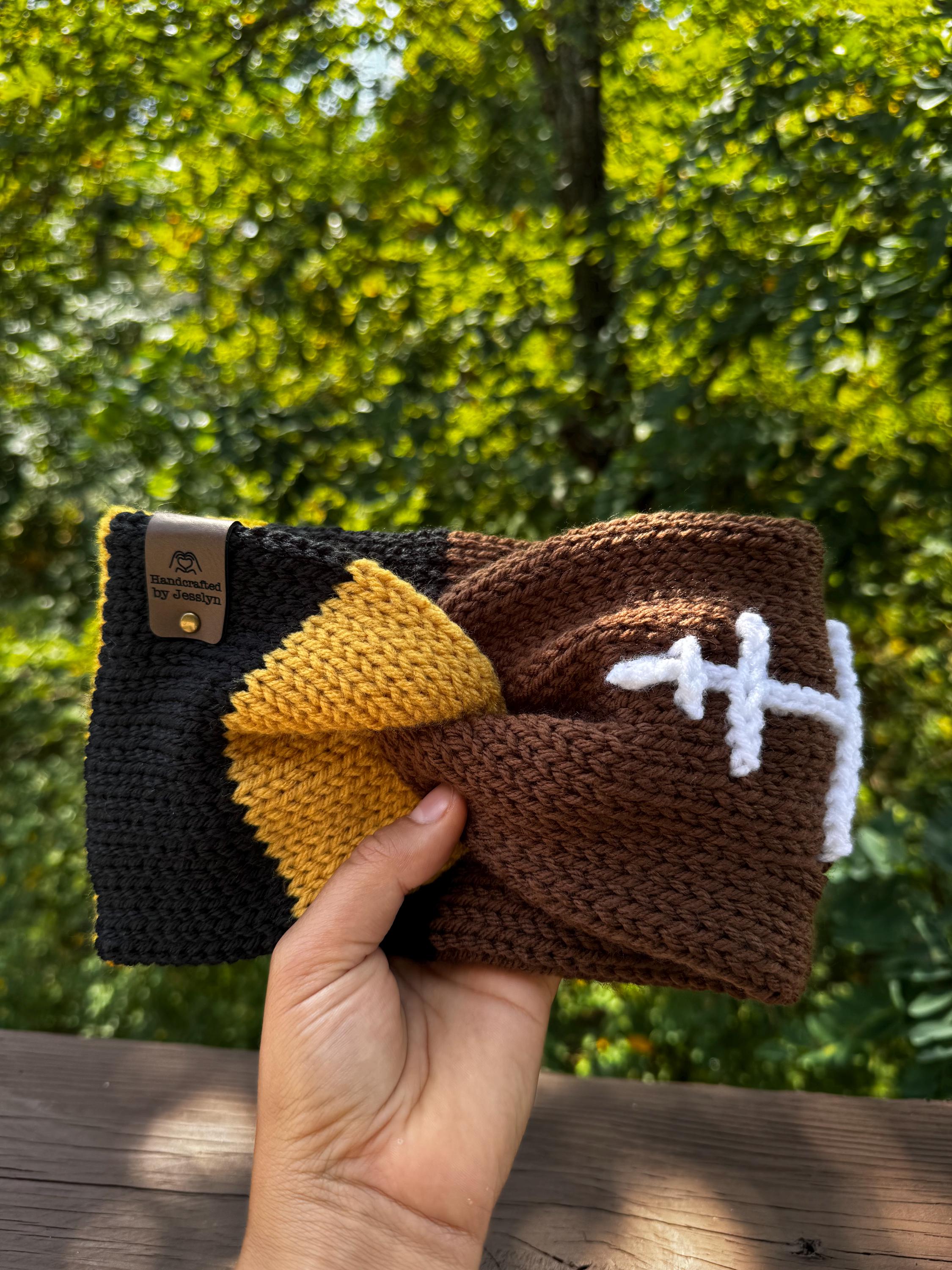 Football Team Color Ear Warmer, NFL, College, High School - Etsy
