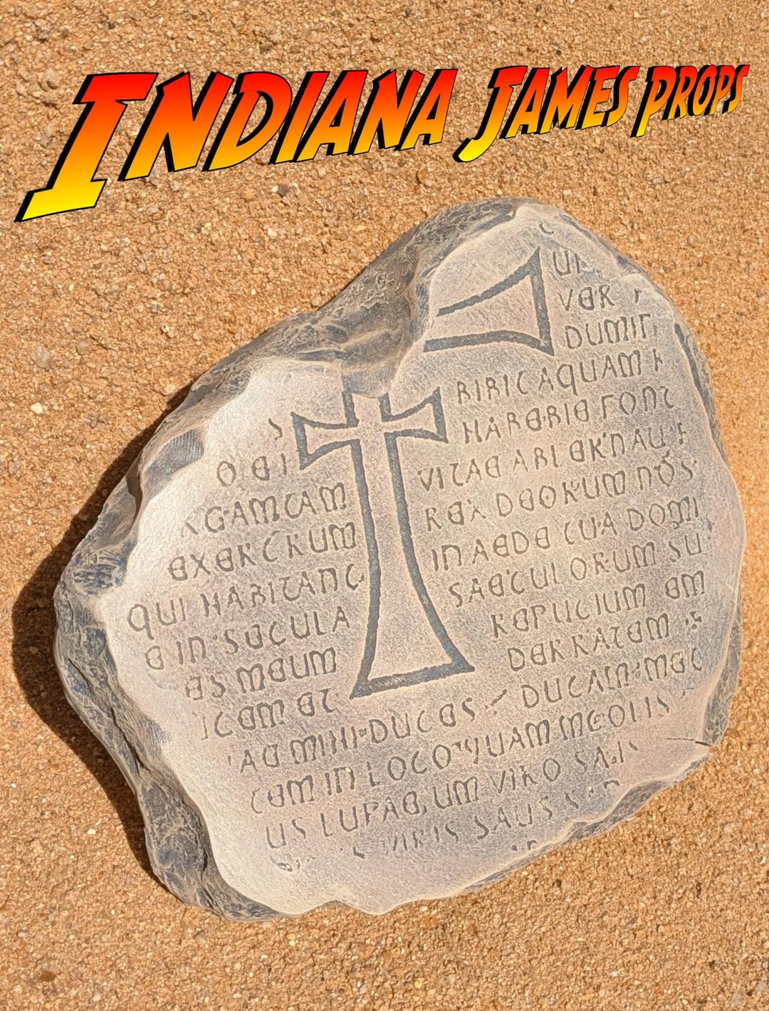 Indiana Jones Holy Grail Base - Grail Tablet - Prop Replica (variant 1 ...