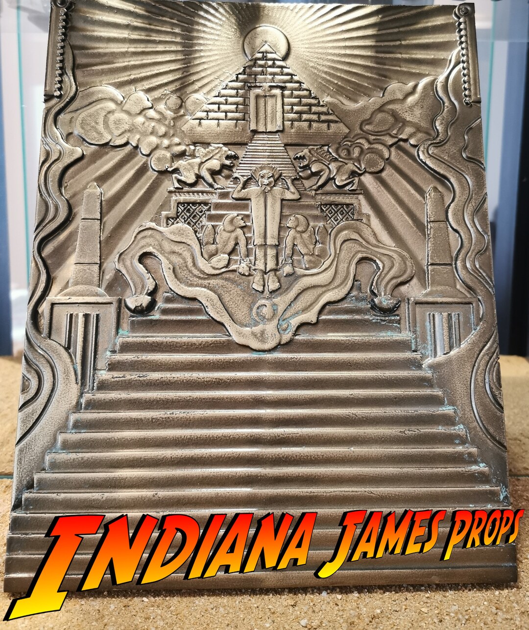 Ghostbusters Gozer Temple Replica Display Patinated Brass - Etsy