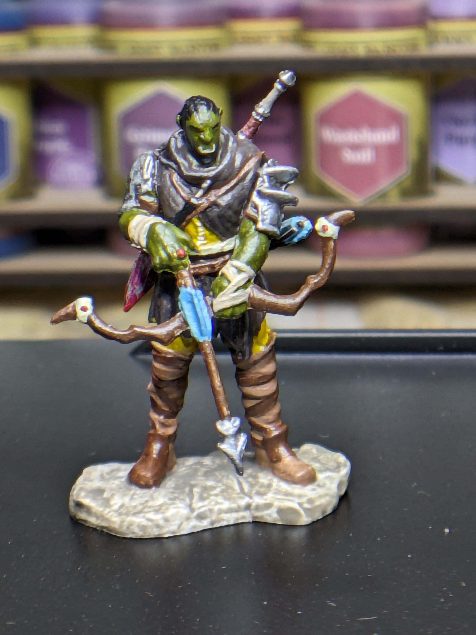 Wizkids Orc Ranger Dnd Hand Painted Mini Figure - Etsy