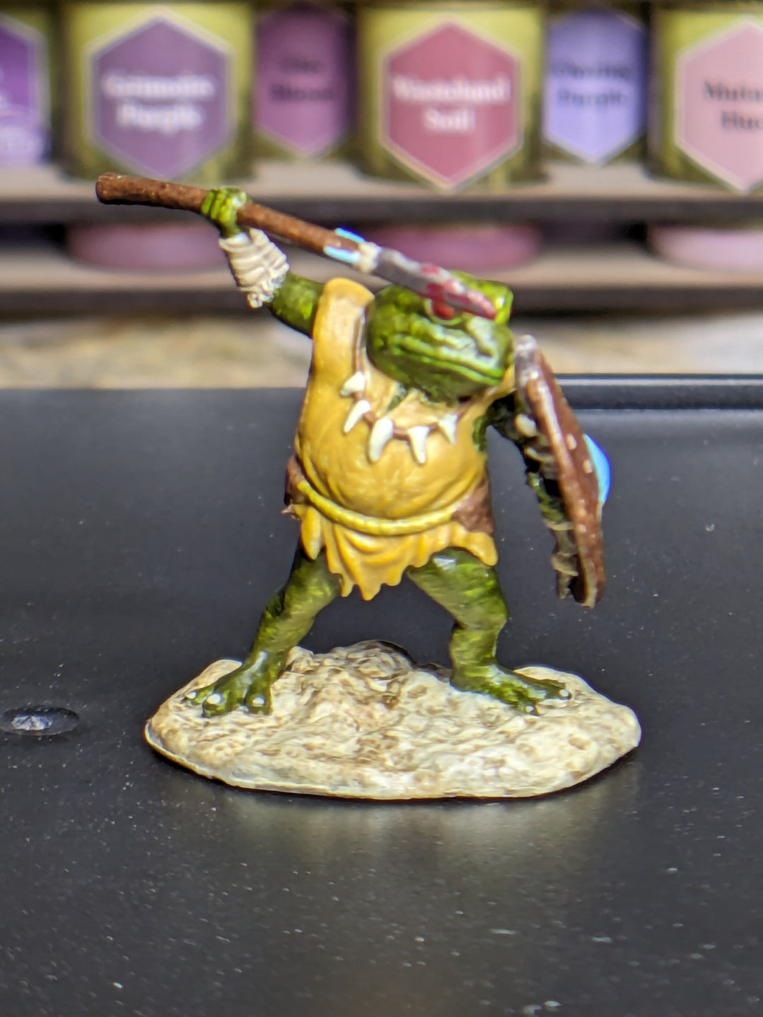 Wizkids Bullywug Dnd Hand Painted Mini Figure - Etsy