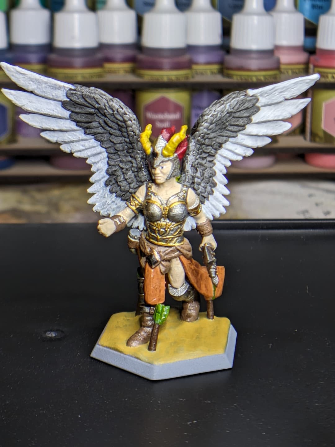 Valkyrie Dnd Hand Painted Mini Figure - Etsy