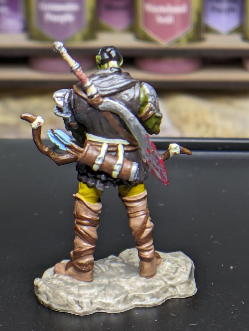 Wizkids Orc Ranger Dnd Hand Painted Mini Figure - Etsy