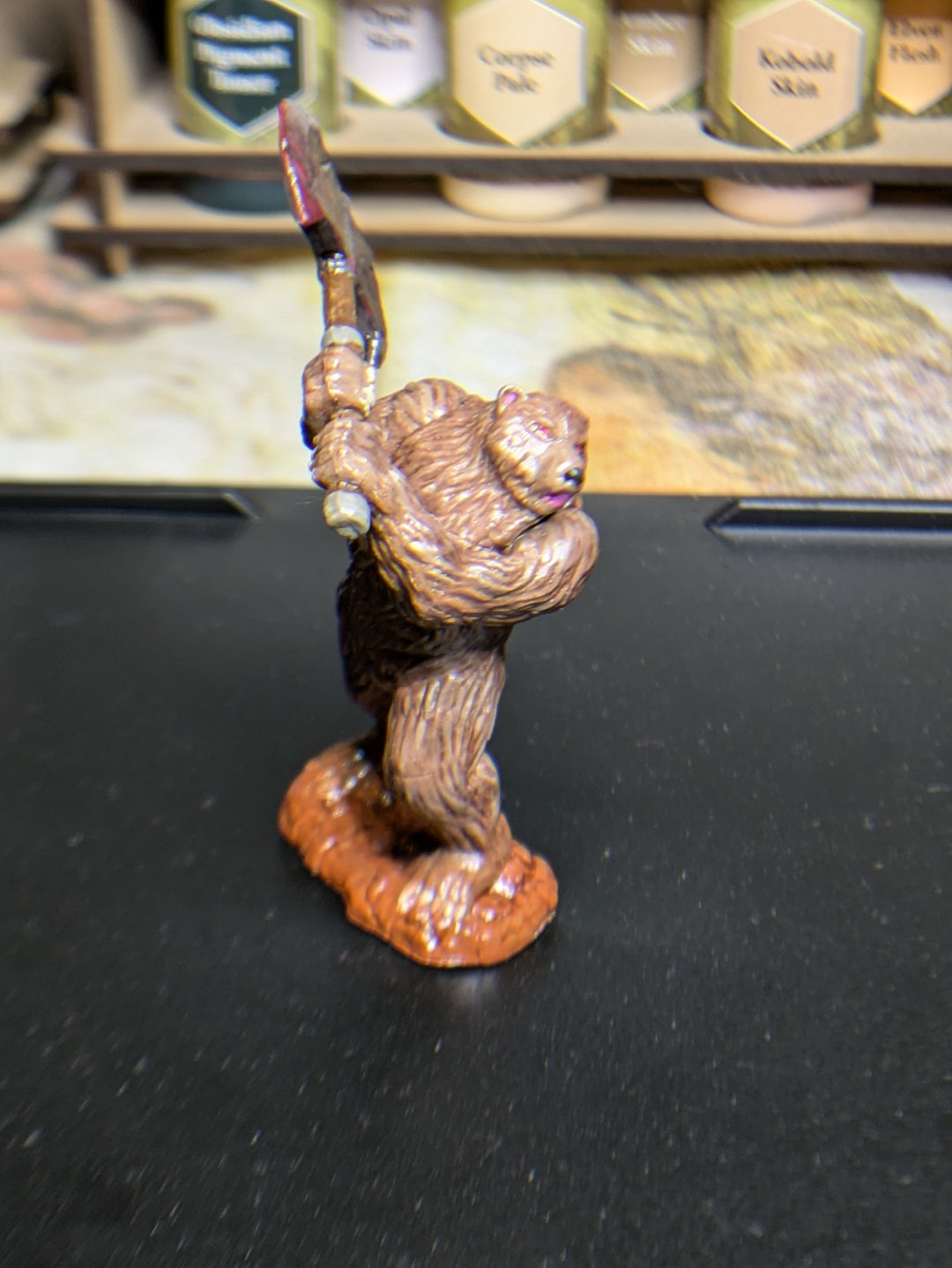 Wizkids Werebear Dnd Hand Painted Mini Figure - Etsy