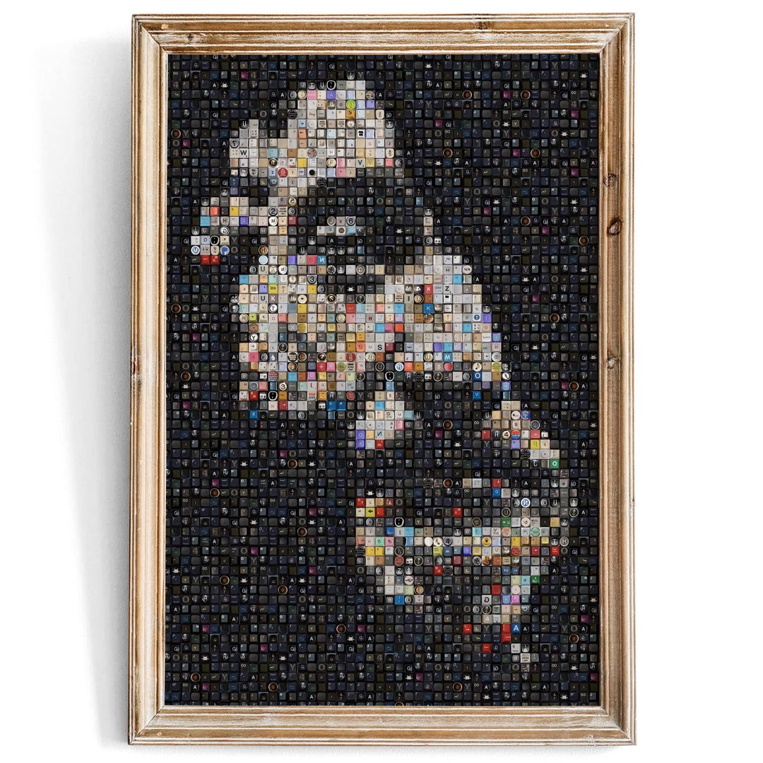 Crumbling Sculpture Greek Aesthetic Roman Art 24x36 Mosaic Art ...