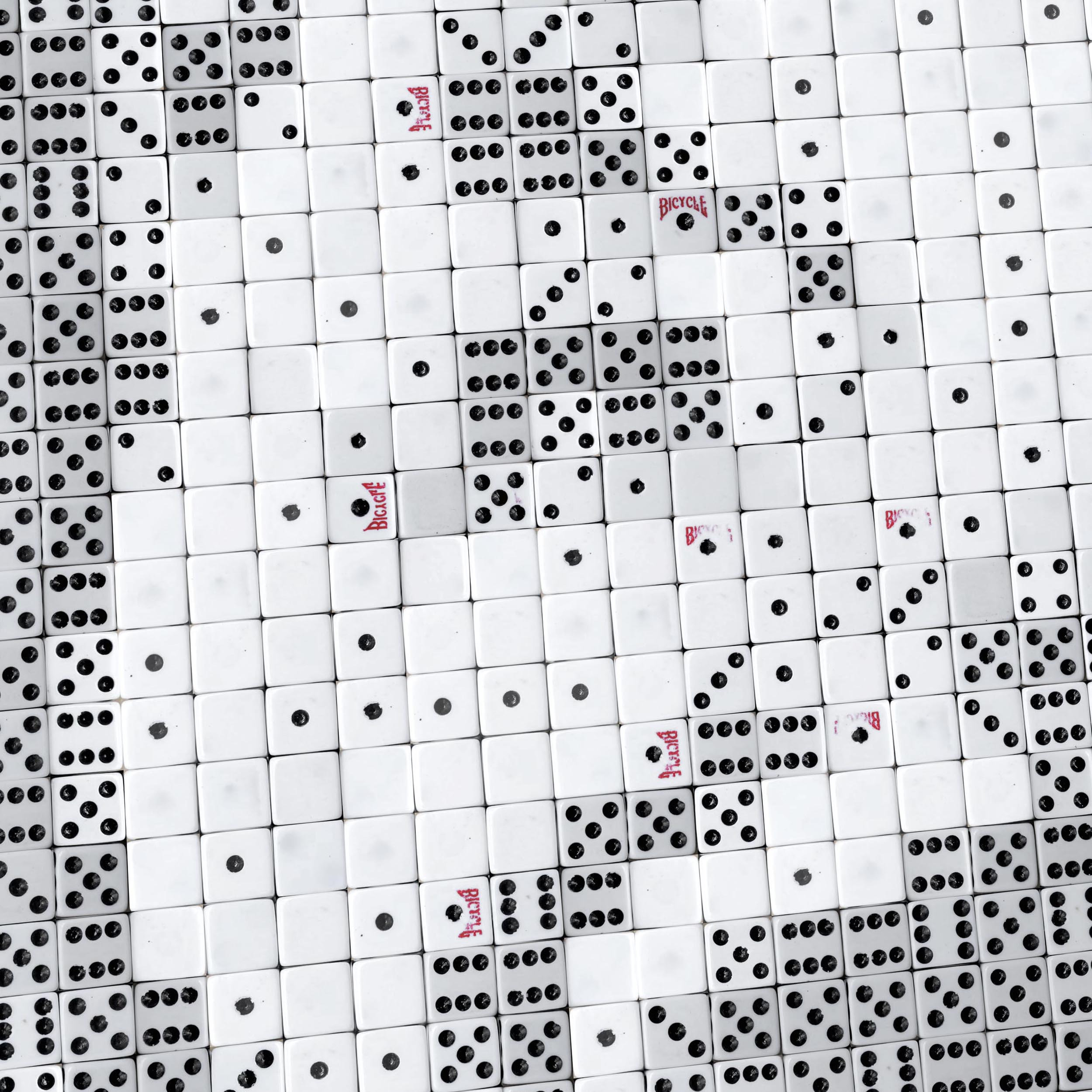 Screaming Abstract Art Art Made Out of Dice Dice Mosaic - Etsy UK