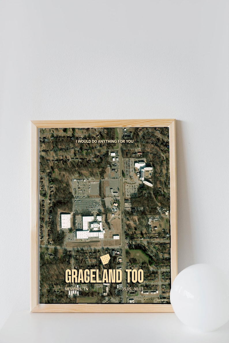 Graceland Too Map - Etsy