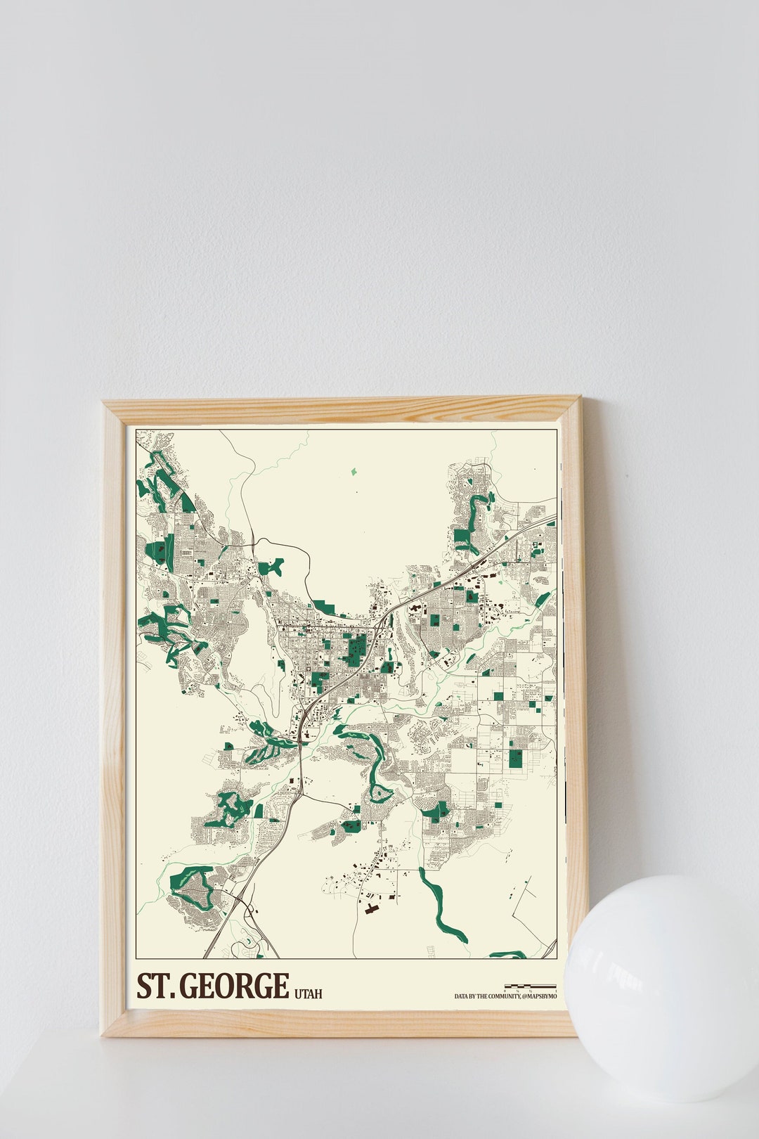 St. George Street Map - Etsy
