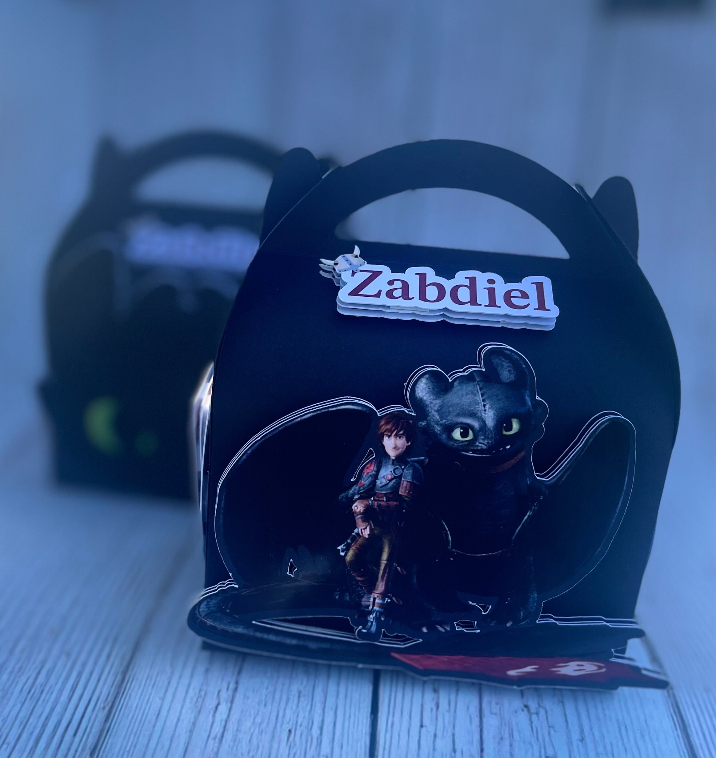 10 Gable Boxes Toothless Cute Black Dragon/toothless How to Train Your ...