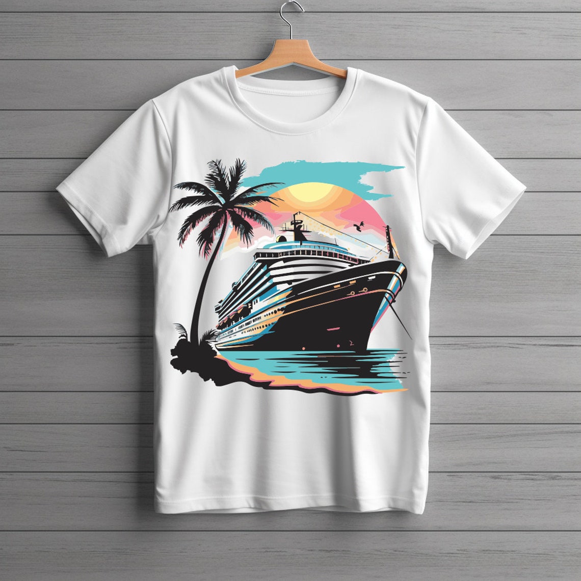 Cruise Ship SVG File for Instant Download, Cruise SVG File for POD ...