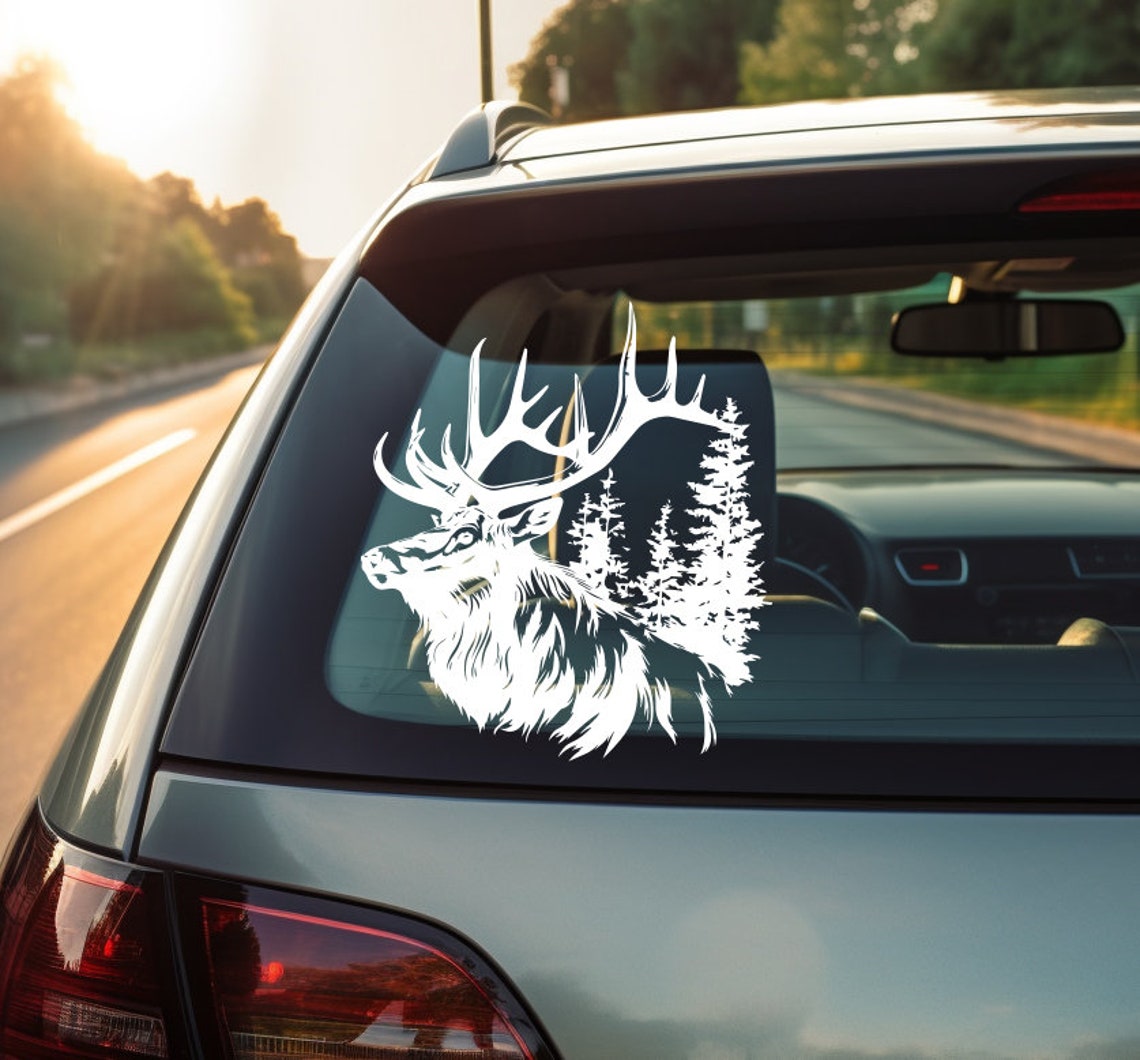 Elk SVG Files for Instant Download, Elk Hunting SVG File for POD, Bull ...