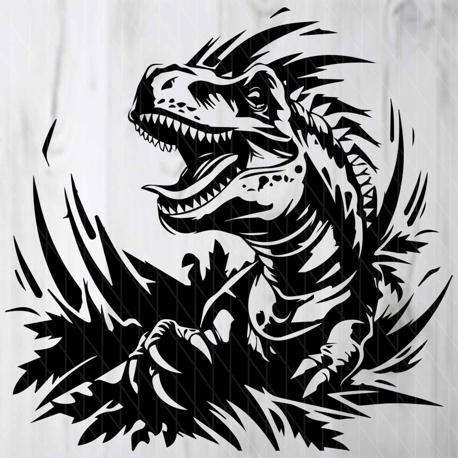 Dinosaur SVG Files for Instant Download, Dinosaur SVG File for POD ...