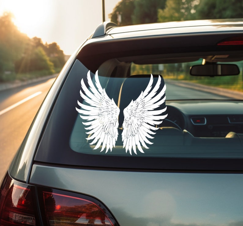 Angel Wing SVG Files for Instant Download, Wing Silhouette SVG File for ...