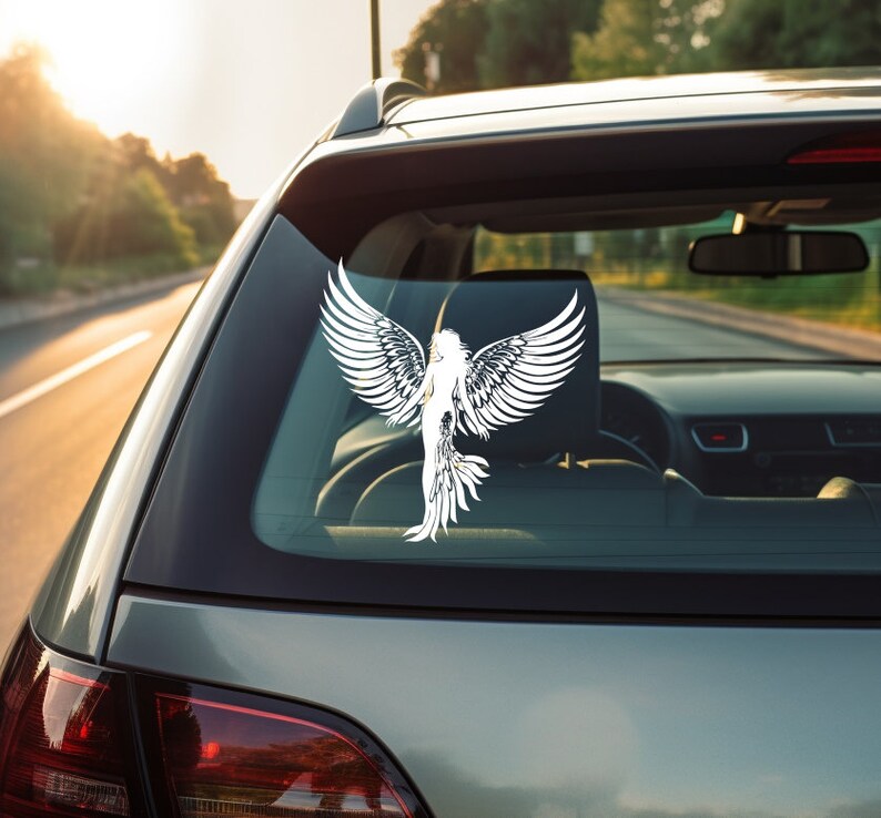 Female Angel SVG File for Instant Download, Angel Silhouette SVG File ...