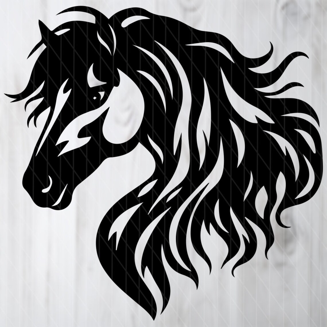 Horse SVG Files for Instant Download, 6 Horse Silhouette SVG File ...