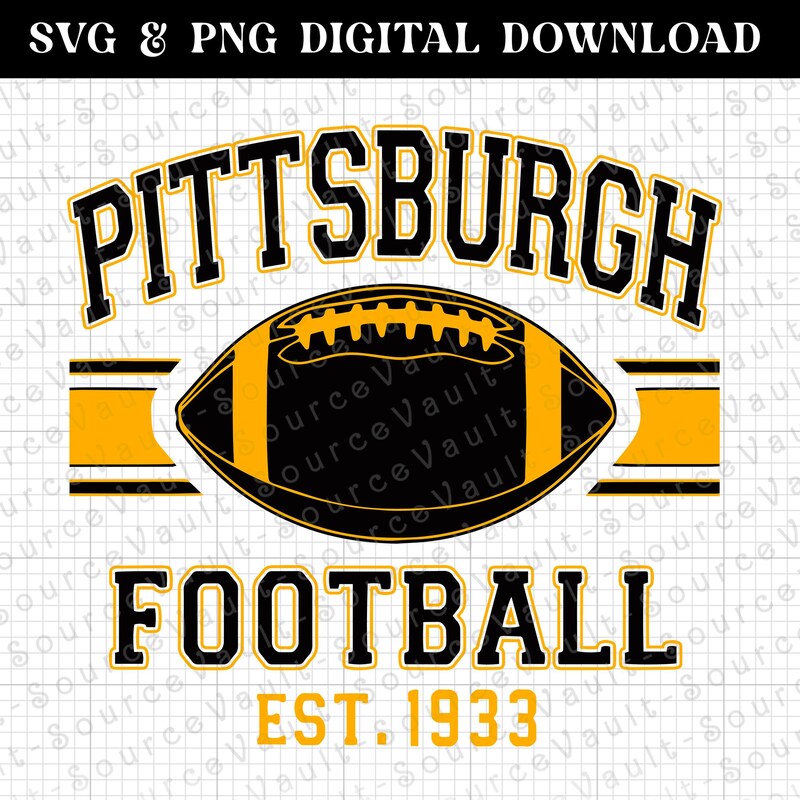 Pittsburgh Steelers Clip Art - Etsy