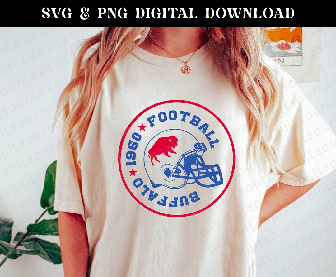 Buffalo Football - SVG, PNG, + PDF Instant Digital Download - Cut File ...