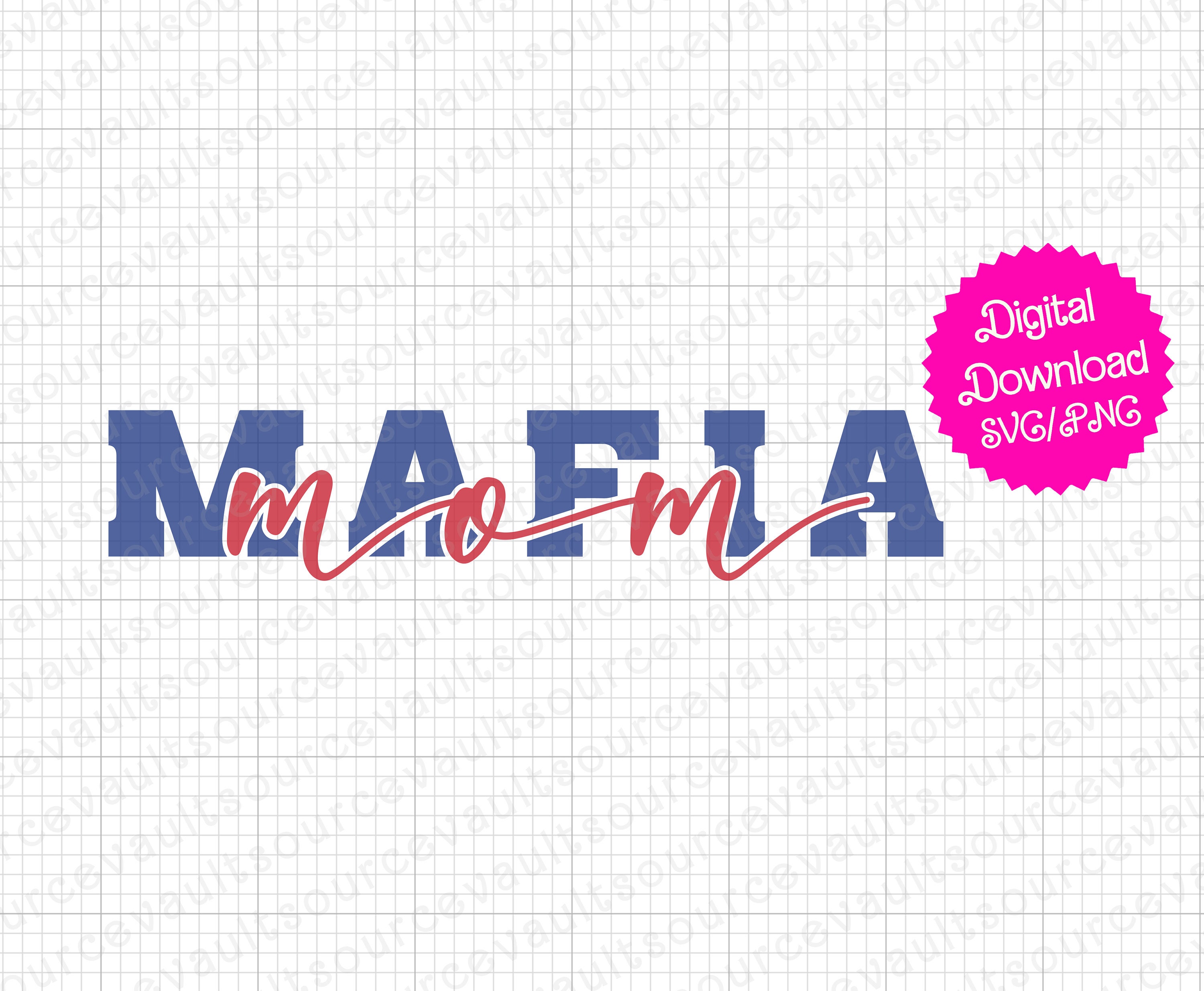 Mafia Mom SVG & PNG Instant Digital Download - Cut File for Cricut ...
