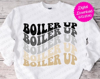 Boiler up - SVG, PNG, & PDF - Cut File for Cricut + Silhouette ...