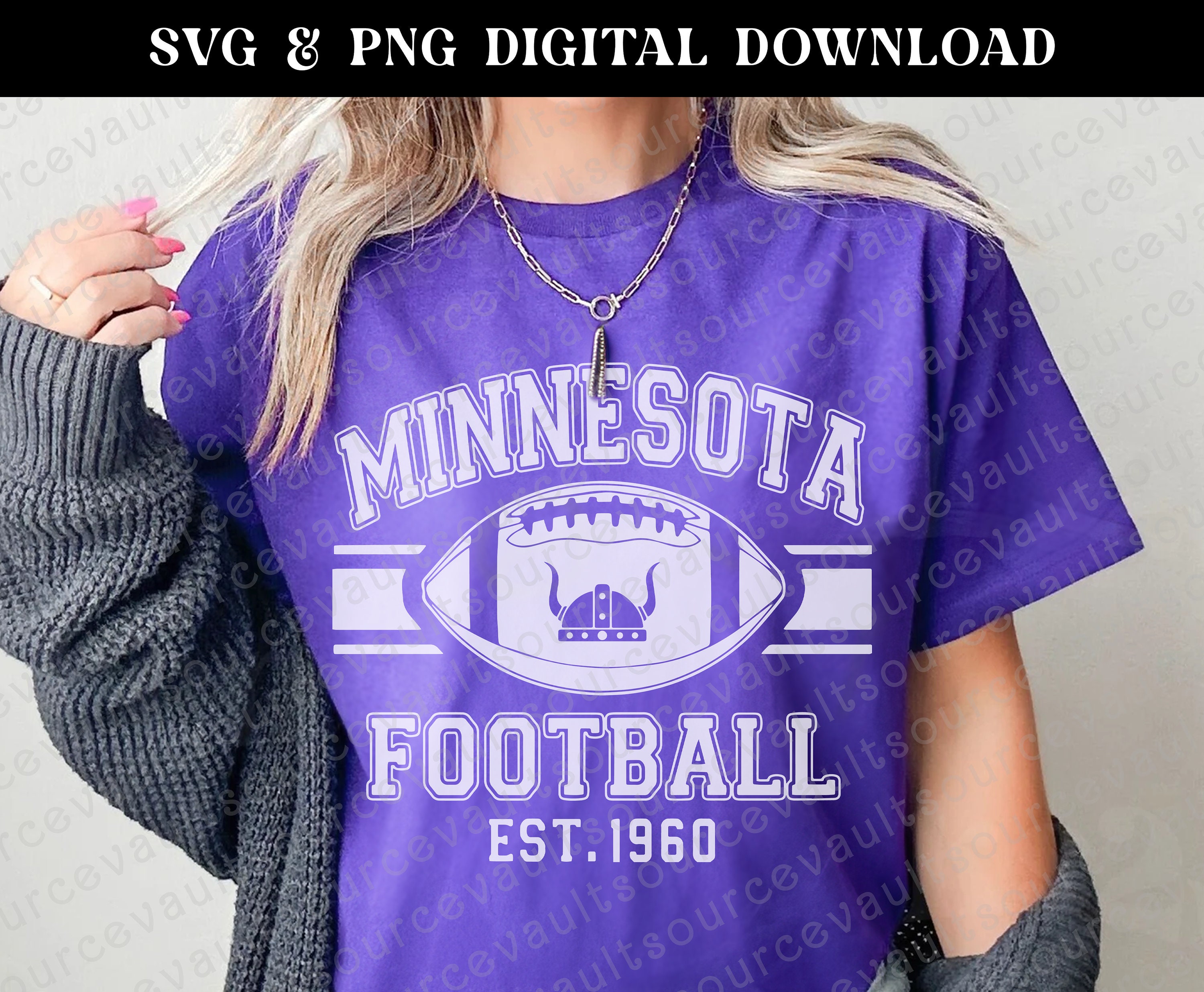 Minnesota Football SVG & PNG Instant Digital Download - Cut File for ...