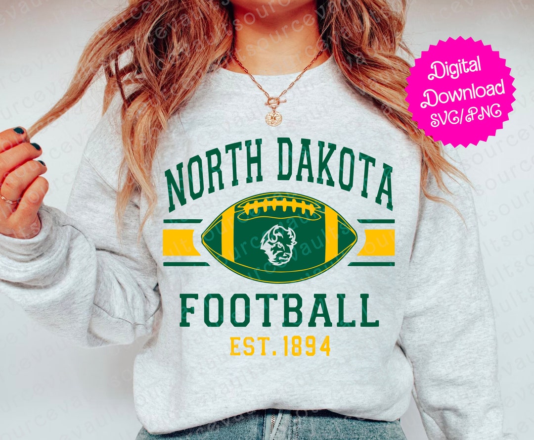 North Dakota Football SVG & PNG Instant Digital Download - Cut File for ...
