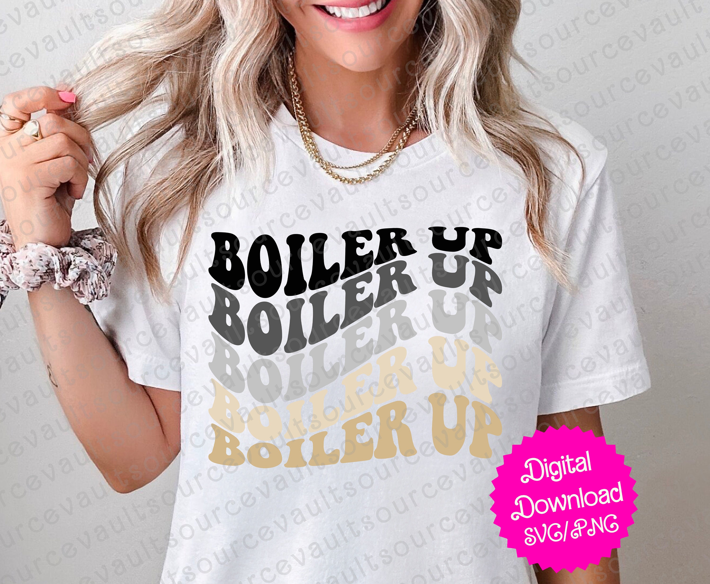 Boiler up - SVG, PNG, & PDF - Cut File for Cricut + Silhouette ...