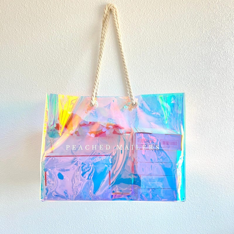Iridescent Tote - Etsy