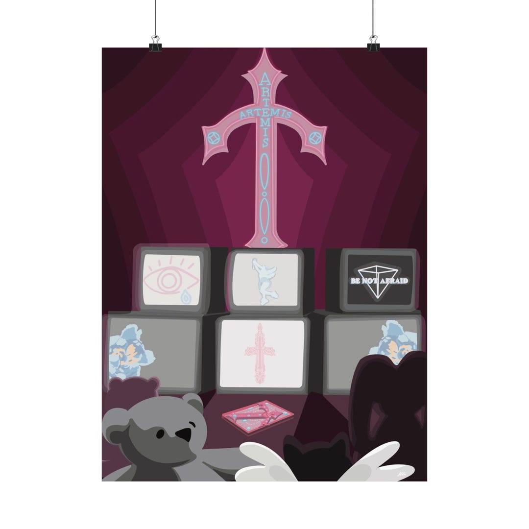 OURII Kpop Music Video Poster #3 | ARTMS Inspired Fan Art - Etsy