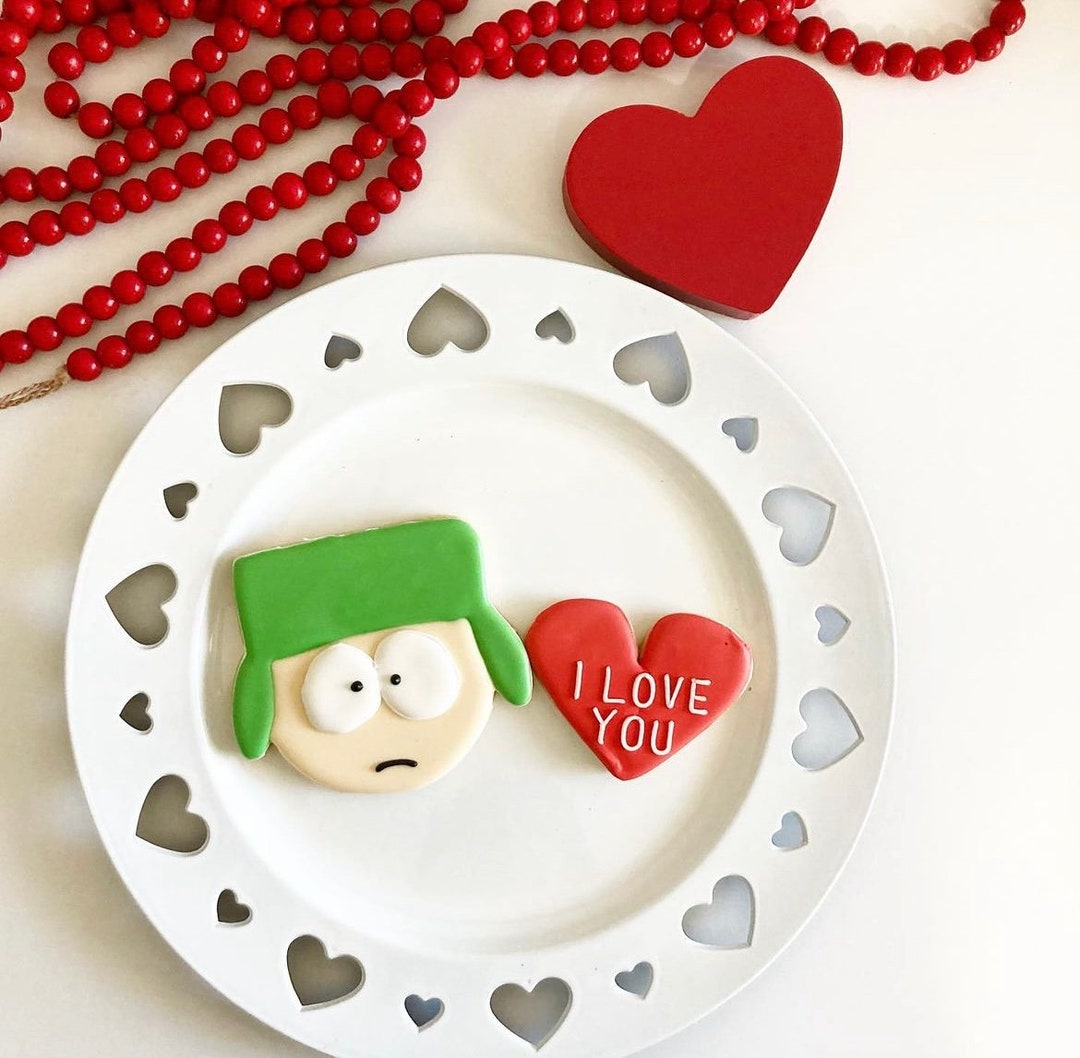 Valentine South Park Cookie Set - Etsy