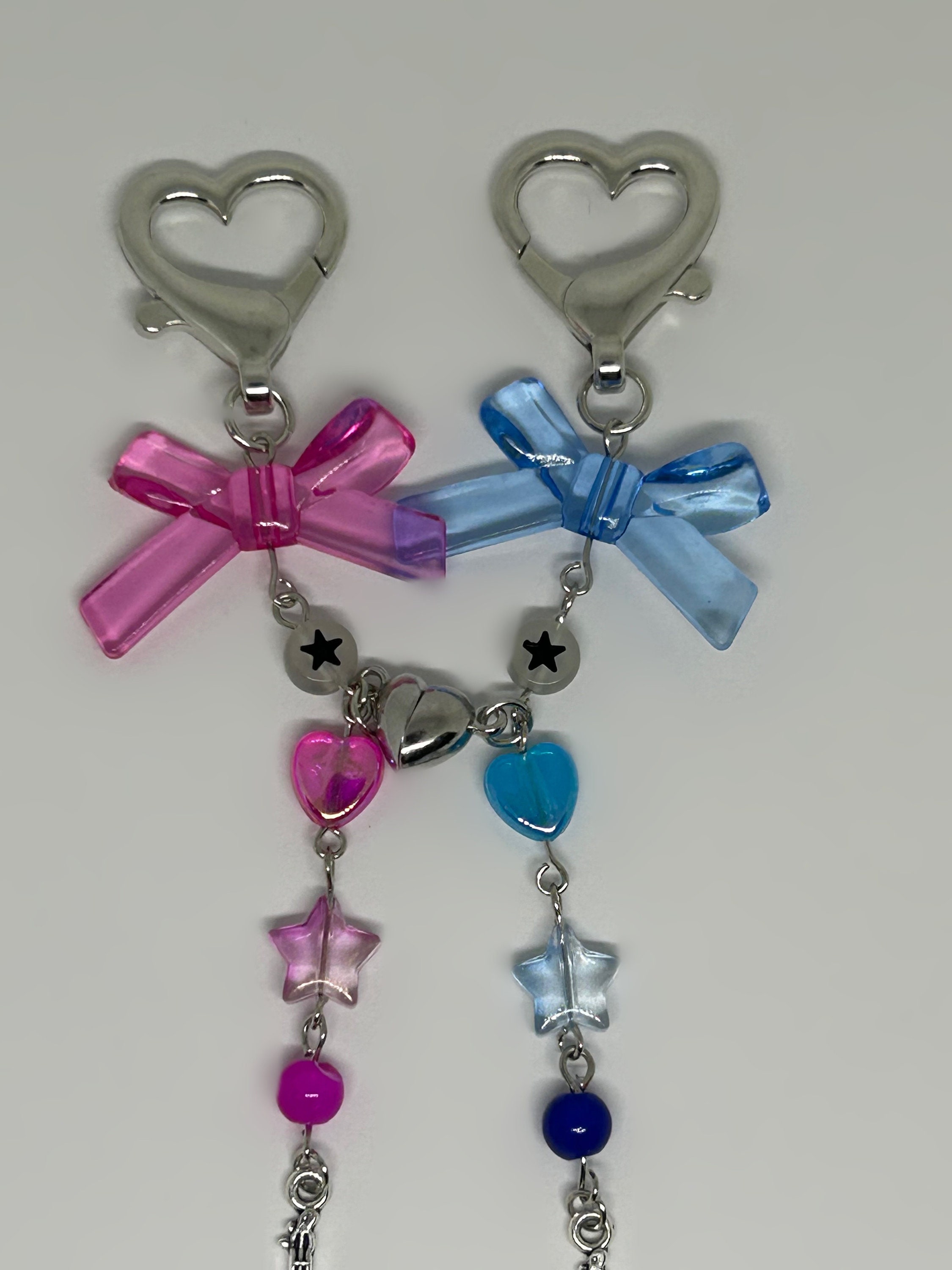 Matching Keychains Tv Girl Duo Couple Charms Matching Bracelet Pendant ...