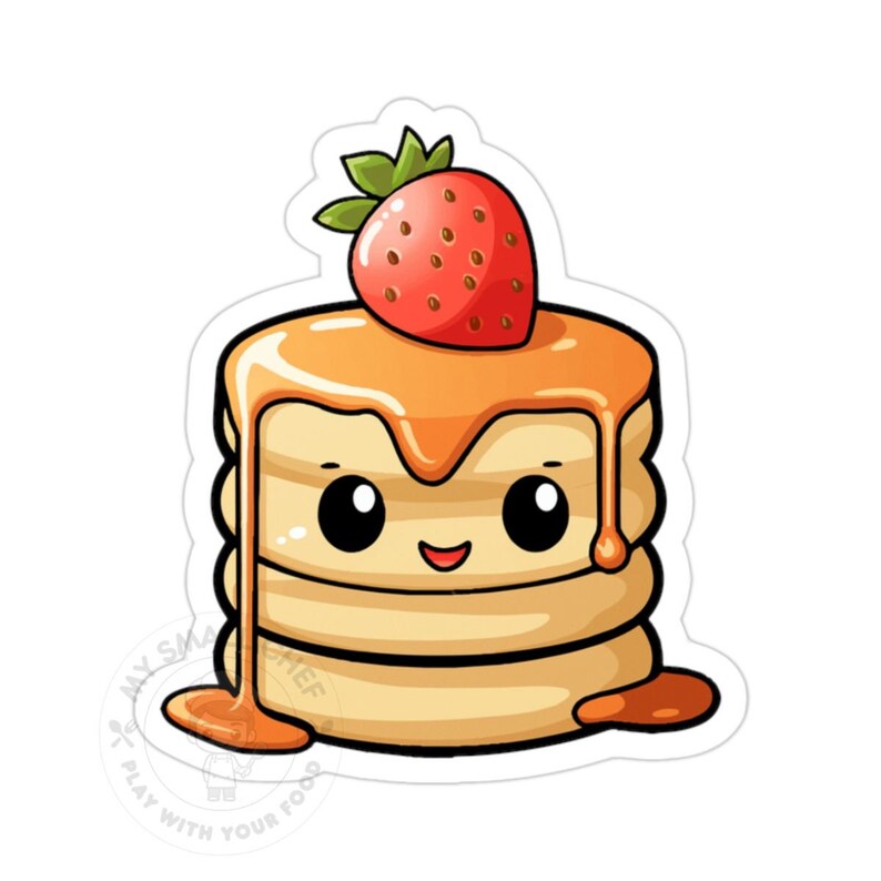 Pancakes Sticker - Etsy