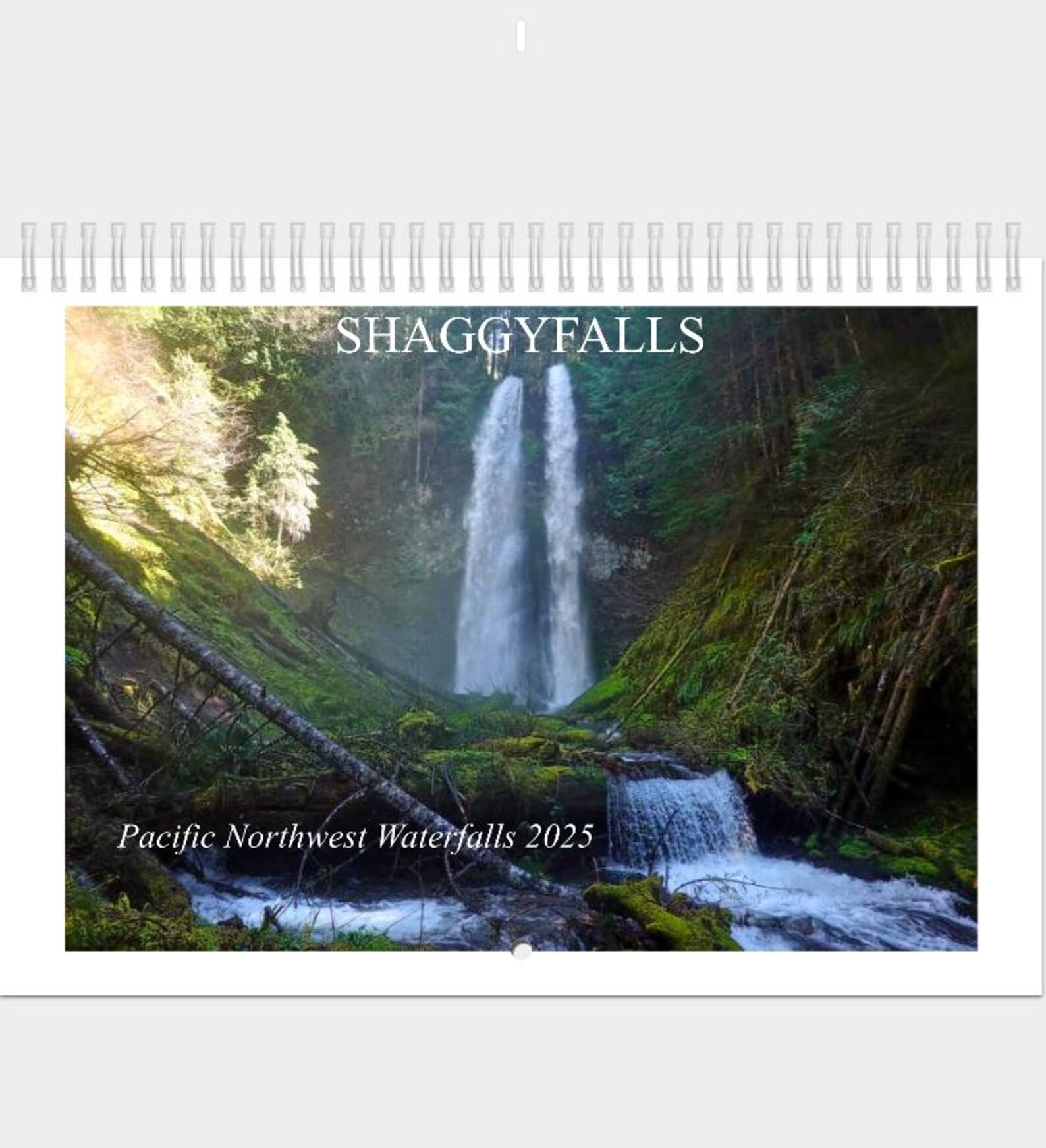 Calendar: Pacific Northwest Waterfalls 2025 - Etsy