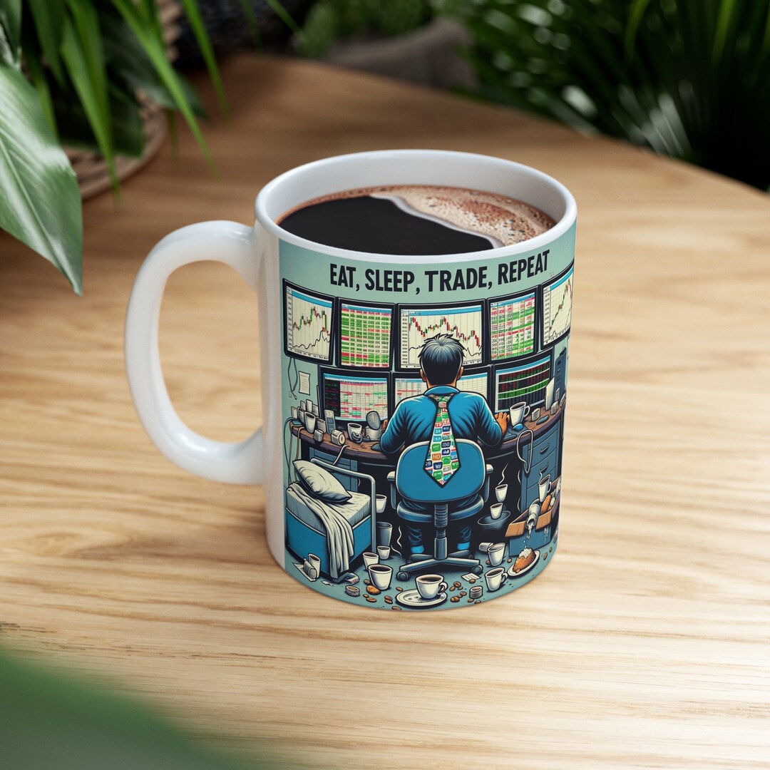 Funny Stock Market Coffee Mug | Swing Trader Mug Gift | Stock Trader ...