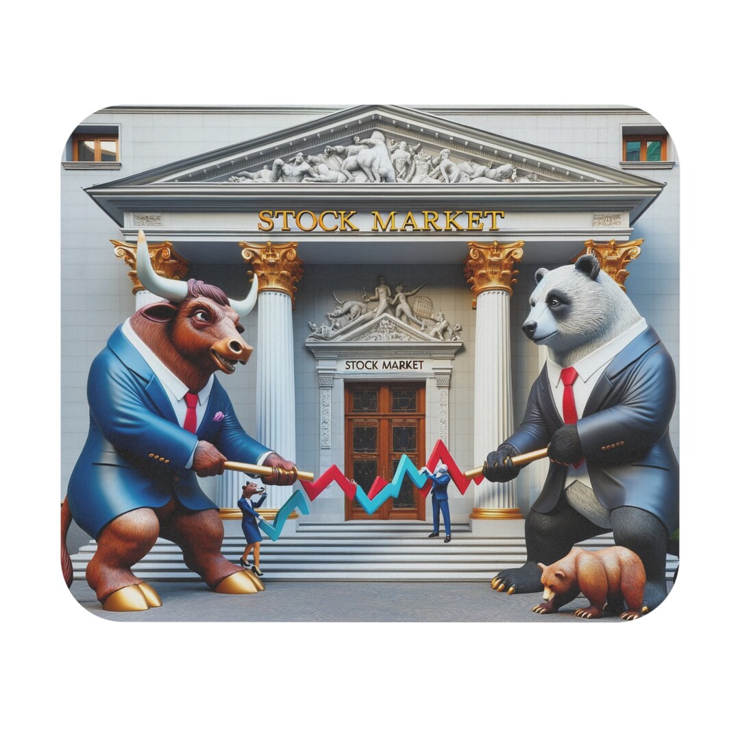 Stock Market Mouse Pad rectangle - Etsy