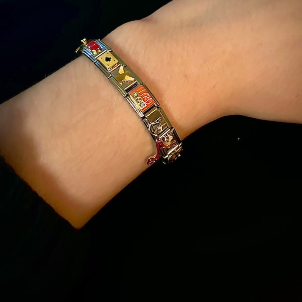 Italian Charm Bracelet - Etsy