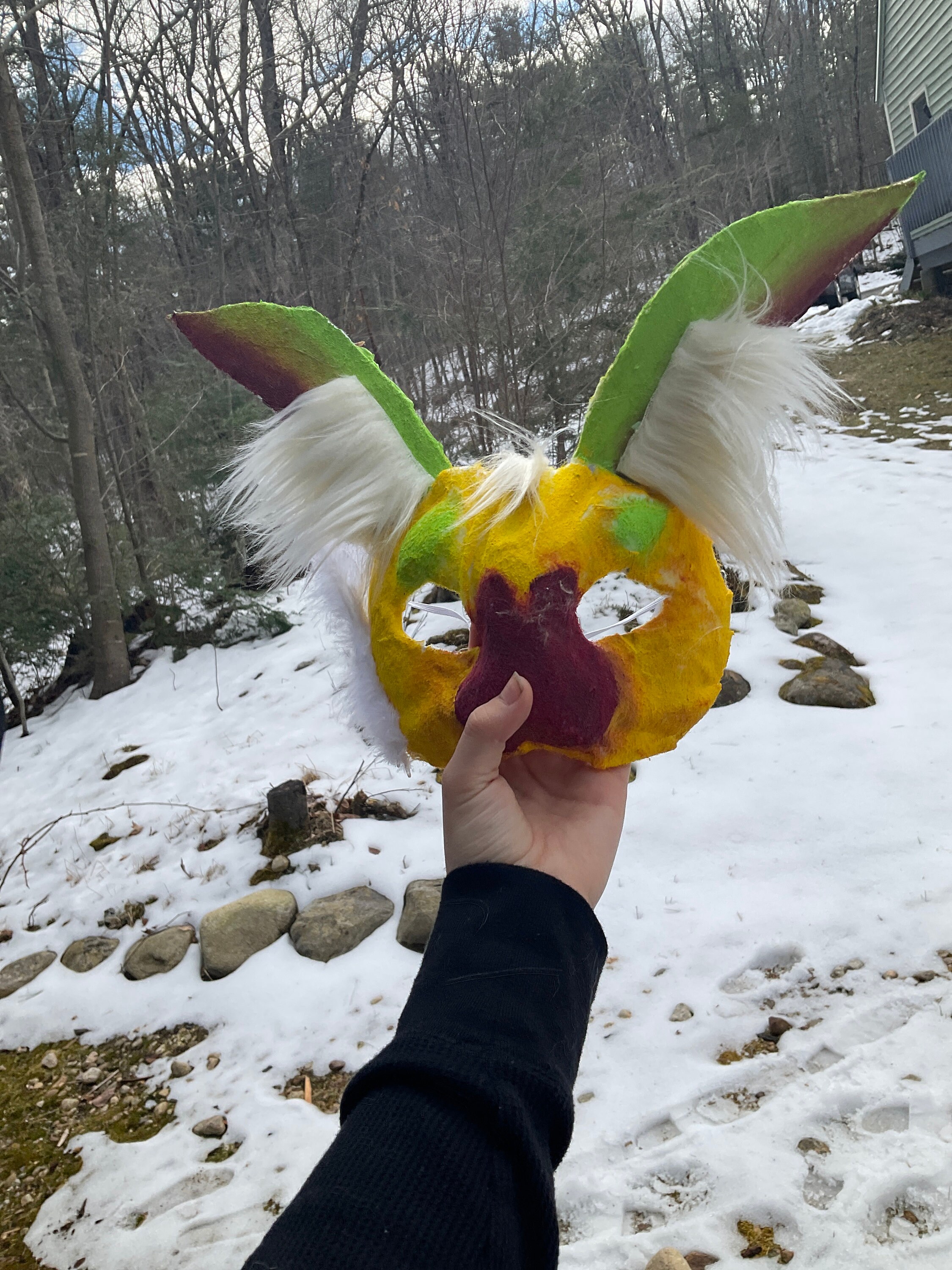 Moth Therian Mask - Etsy