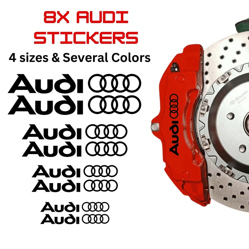 Audi Decal Stickers - Etsy
