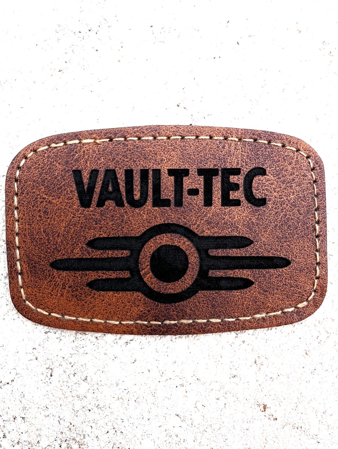 Vault-tec Fallout Iron on Patch, Video Game Badge, Fallout Fan Merch, Gaming Accessory - Etsy