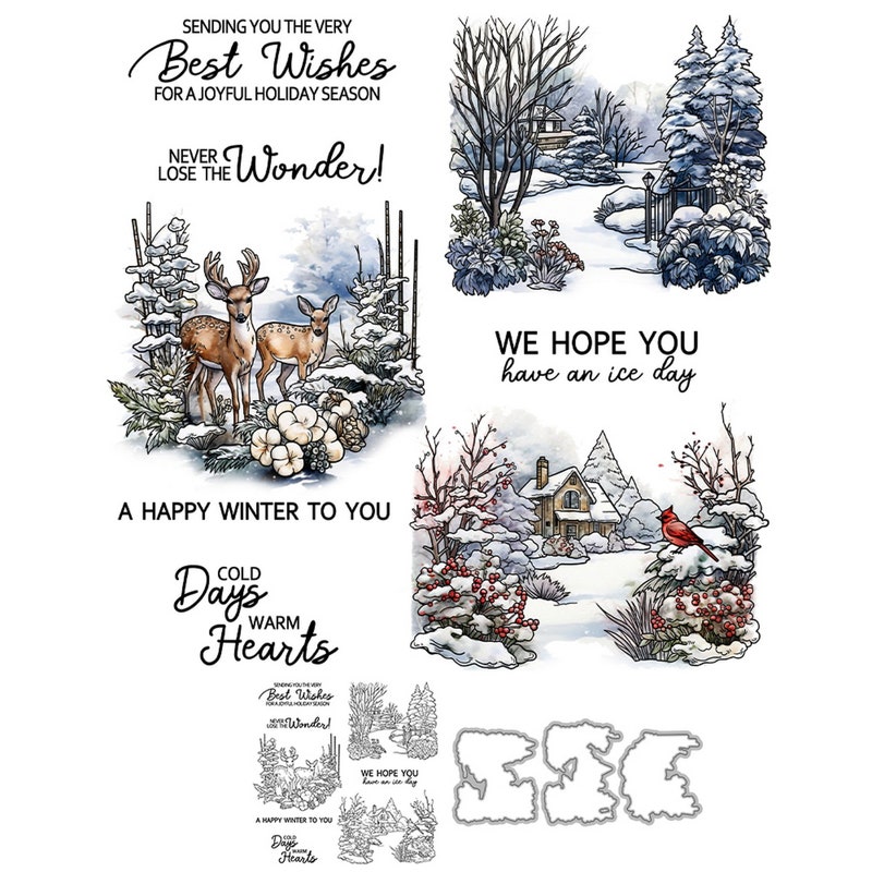 Slatted Dies Card Making - Etsy