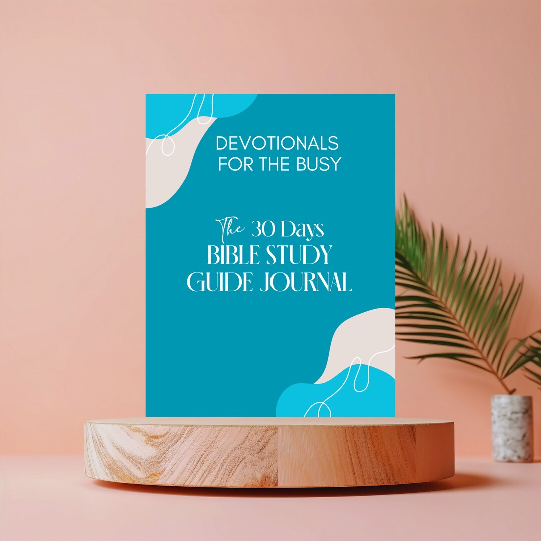 Bible Study Journal, Printables, Digital Download, Bible Study Guide ...