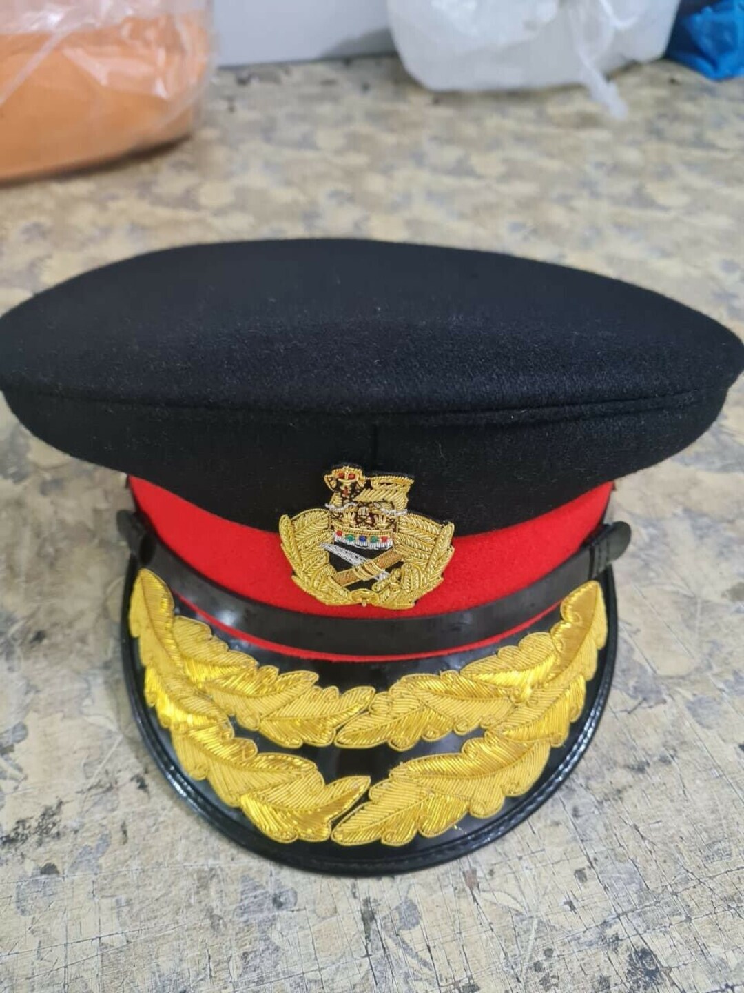 British Army Generals No1 Service Dress Cap, Officer, Military Hat ...