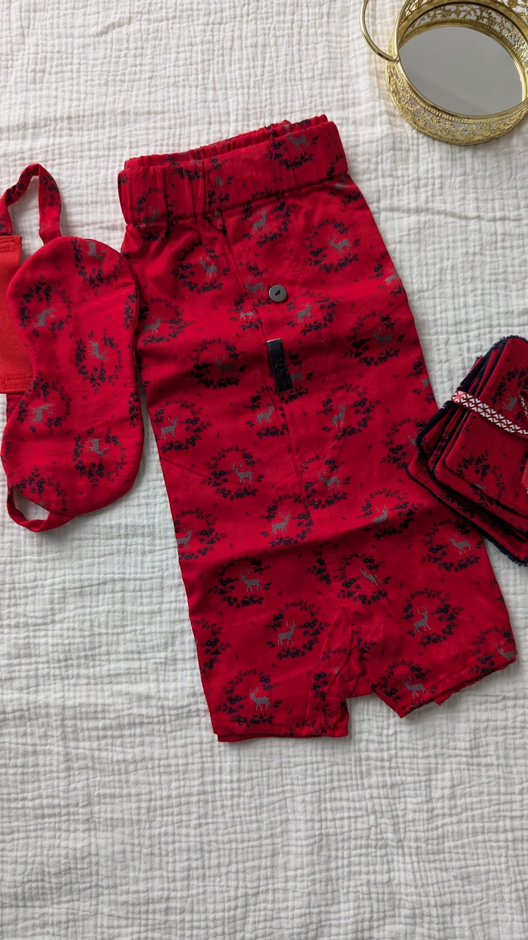 Box Caleçon Homme Rouge Cadeau Noël - Etsy