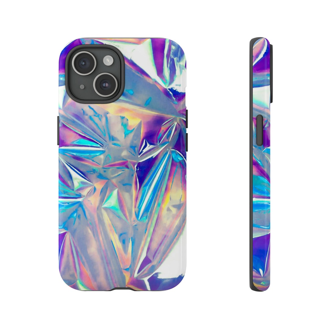 Holographic Iridescent Tough Cases - Etsy