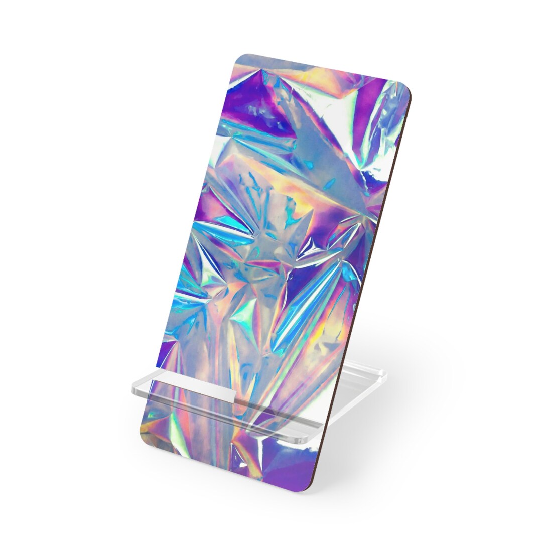 Iridescent Mobile Display Stand for Smartphones - Etsy