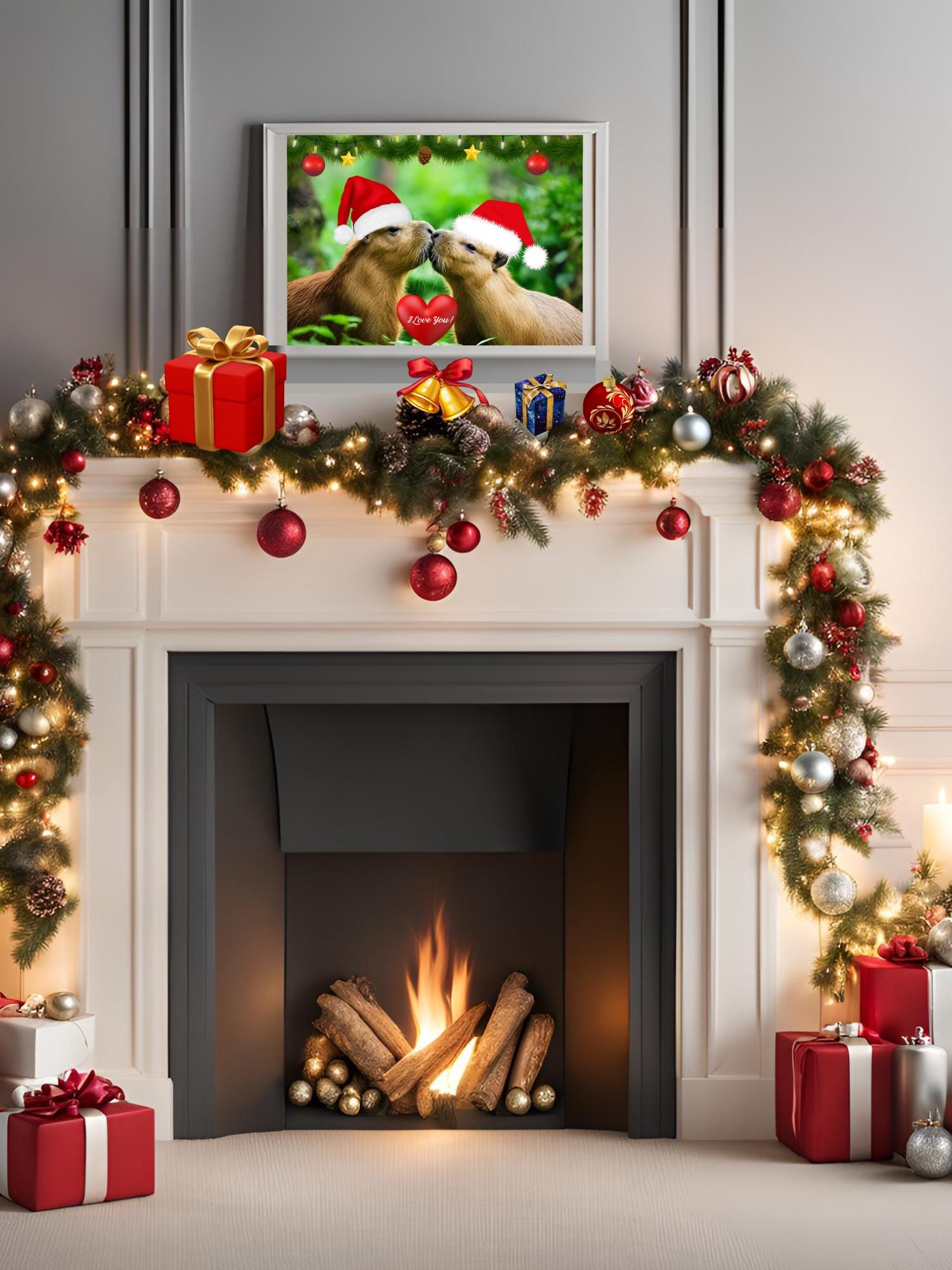 Personalized Capybara Poster- Brighten Your Home With a Unique and ...