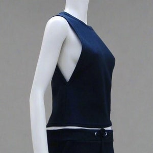 Drop Armhole Sleeveless Top - Etsy
