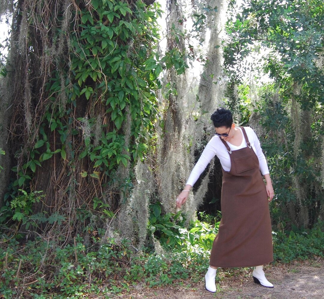 Long Overall Dress - Etsy