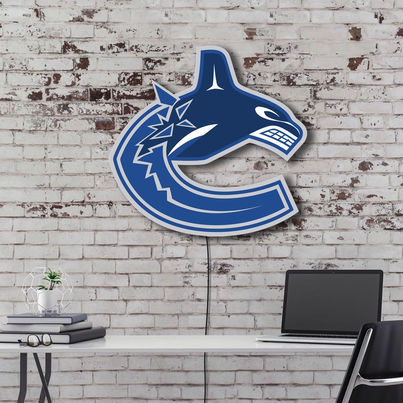 Vancouver Canucks Neon Sign, Vancouver Canucks Logo, Vancouver Canucks ...