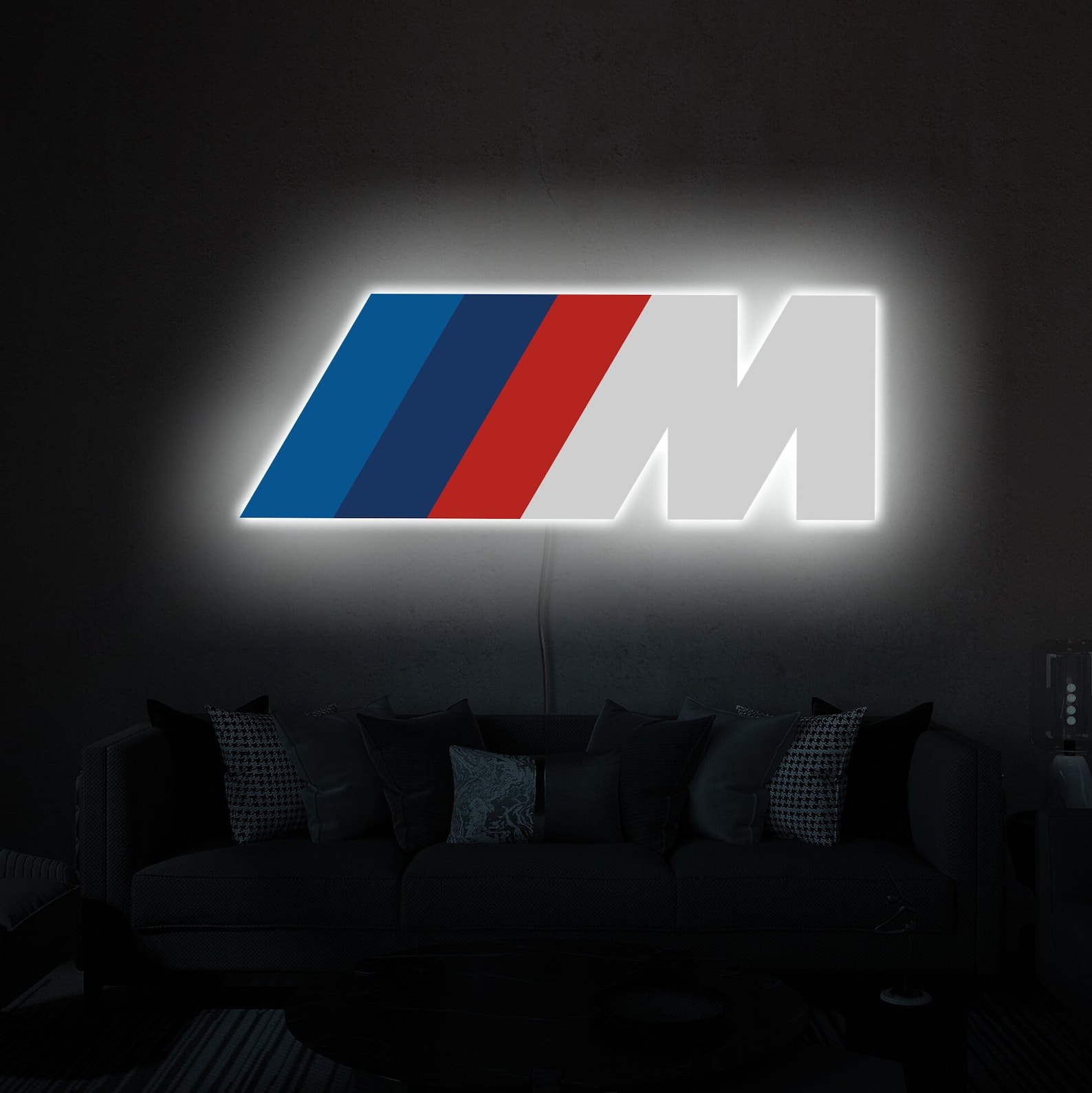 M Power Neon Sign, BMW M Logo Car Neon, Bmw M Led Sign, Bmw Neon Sign ...