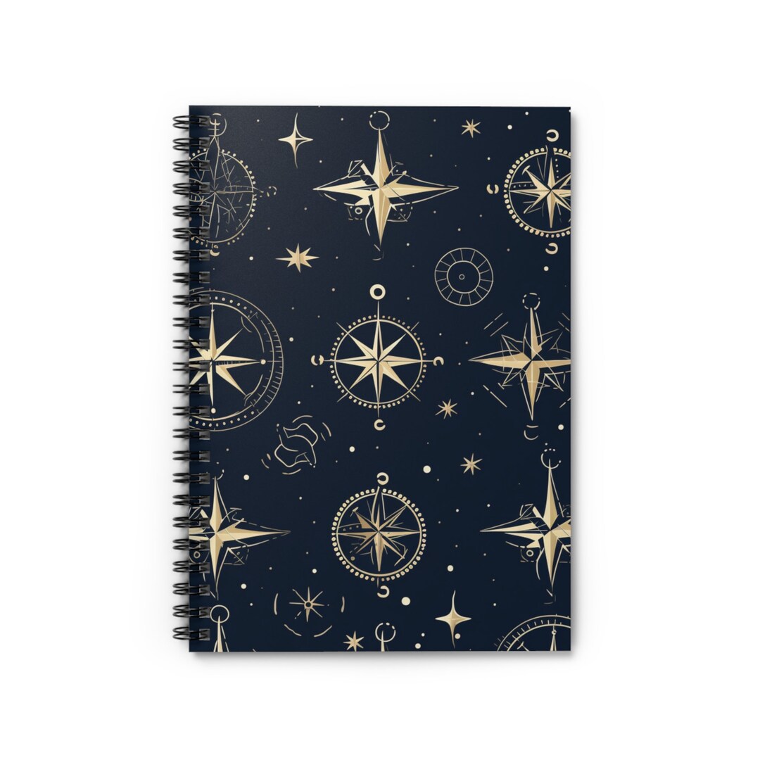 Constellation Spiral Notebook Ruled Journal, Cute Journal, Journal ...